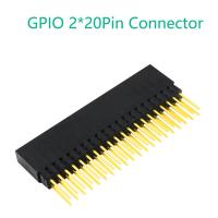 China 2x20-Pin(40Pin) Extra Tall Female Stacking Header For Raspberry Pi A+ Pi Model B+ Pi 2 ,3 4B With Acrylic Base for sale
