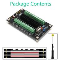 China ATX 24/20 Pin Power Supply Breakout Board Module With USB 5V Port And Acrylic Base for sale