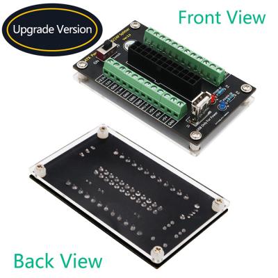 China ATX 24/20 Pin Power Supply Breakout Board Module With USB 5V Port And Acrylic Base for sale