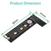China M.2 NGFF M-Key NVME SSD Converter Card Adapter For 2014 MacBook Mini A1347 MEGEN2 MEGEQ2 NVME SSD for sale