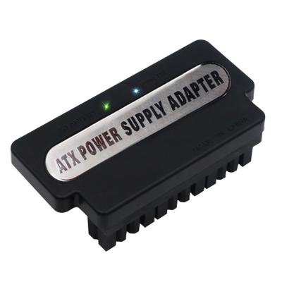 China ATX 24Pin Female To 24pin Male 90 Degree Power Adapter for sale