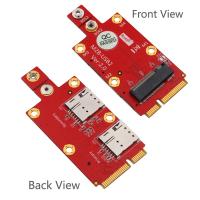 China NGFF(M.2)  To USB 3.0 Adapter With Dual  NANO SIM Card Slot For 3G/4G/5G Module for sale