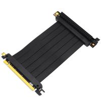 China PCIe 3.0 X16 PCI Express 90 Degree GUP With 3.3v/12v Power LED (20cm) for sale