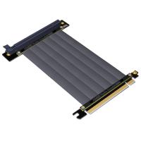 China PCIe 3.0 X16 PCI Express 90 Degree GUP With 3.3v/12v Power LED (20cm) for sale