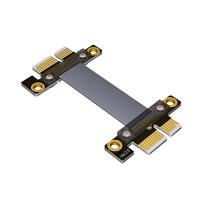 China PCIe 3.0 X16 PCI Express 90 Degree GUP With 3.3v/12v Power LED (20cm) for sale