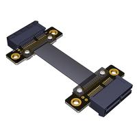 China PCIe 3.0 X16 PCI Express 90 Degree GUP With 3.3v/12v Power LED (20cm) for sale