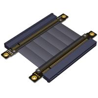 China PCIe 3.0 X16 PCI Express 90 Degree GUP With 3.3v/12v Power LED (20cm) for sale