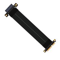 China PCIe 3.0 X16 PCI Express 90 Degree GUP With 3.3v/12v Power LED (20cm) for sale