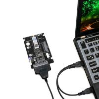 China 2 In 1 MSATA / M.2 NGFF SSD To Dual SATA3  Adapter With Full Height Profile Bracket for sale