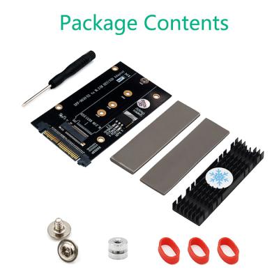 China M.2 NGFF Key Electronics Computers Accessories M SSD To SFF-8639 U.2 Adapter for sale