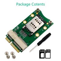 China NGFF(M.2)  To USB 3.0 Adapter With Dual  NANO SIM Card Slot For 3G/4G/5G Module for sale