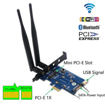 China 3OZ WWLAN PCIE PCI Express Adapter 3G CDMA PCIE 1x Adapter for sale