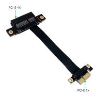 China 15cm PCIE Pci X1 Extension Cable 8Gbps ATX BTX Chassis PCB Swaddled for sale
