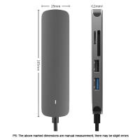 China USB C Adapter 4K 100W USB C To HDMI Hub Portable for sale