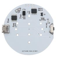 China 5W SMD LED PCB Assembly Embedded LED Bulb Circuit Board Brightness Adjustable for sale