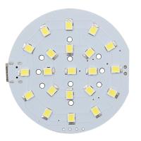 China 5W SMD LED PCB Assembly Embedded LED Bulb Circuit Board Brightness Adjustable for sale