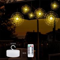 China 8m Control Starburst Fairy String Lights RGBW RWB For Holiday Decoration for sale