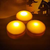 China Orange LED Lights Halloween Jack-O-Lantern Outdoor Pumpkin Decorations With Remote / Timer for sale