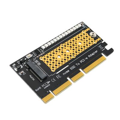 China M.2 Nvme SSD To PCI E Adapter 4X 8X 16X With 3528 Colorful Flash LED for sale