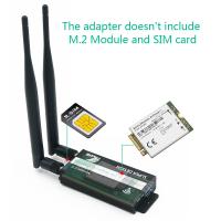 China NGFF(M.2) To USB 3.0 Adapter With SIM Card Slot For WWAN/LTE/4G Module for sale