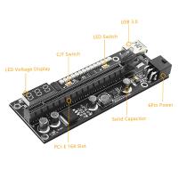 China PCIE Riser 1x To 16x Graphic Extension Card for sale