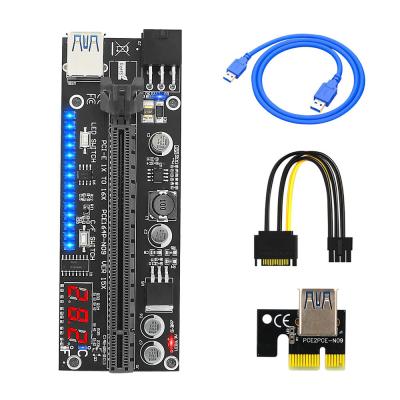 China PCIE Riser 1x To 16x Graphic Extension Card for sale
