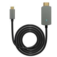 China 1.8m Line HD Video Converter TYPE C To HDMI 4K 1OZ Copper HASL for sale