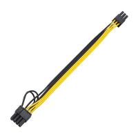 China 16AWG 6 Pin To 8 Pin PCIE Cable For GPU PSU Breakout Board 50CM Length for sale