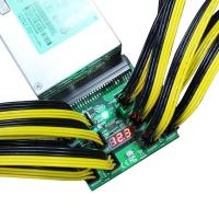 China 16AWG 6 Pin To 8 Pin PCIE Cable For GPU PSU Breakout Board 50CM Length for sale