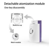 China Healthcare Mini Handheld Nebulizer For Asthma lightweight 5um particle for sale