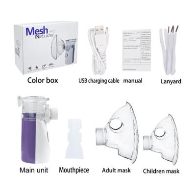 China Healthcare Mini Handheld Nebulizer For Asthma lightweight 5um particle for sale