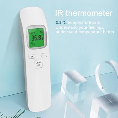 China Infrared Medical Forehead Thermometer Portable Thermometer Fever Alarm for sale