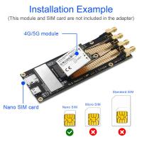 China HASL NVME TO USB Type C Adapter M.2 3G 4G 5G Module To Type C USB 3.0 Adapter for sale