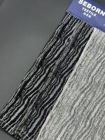 China 10.5oz Jacquard Denim Fabric Cotton Gracell Blend Black Jeans Denim 150cm Wide for sale