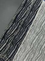 China 10.5oz Jacquard Denim Fabric Cotton Gracell Blend Black Jeans Denim 150cm Wide for sale