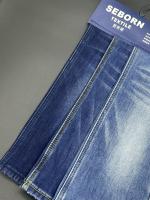 China 12oz Bonded Denim Fabric Dark Blue Stretchable Denim For Classic Jeans And Daily Wear for sale