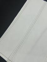 China All Seasons White Denim Fabric 100% Cotton Mid Weight Denim Fabric 11.4oz For Custom Jeans And Garments for sale