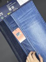 China 13oz Dark Blue Denim Special Weave High Stretch Denim For Premium Tailoring And Flexible Apparel for sale