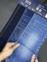 China High Cotton Natural Denim Fabric Micro Stretch Breathable Denim 10.8oz For Jeans for sale