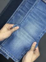 China 11.6oz Two Tone Denim Dark Blue Green Jean Denim Fabric Cotton Rich for sale