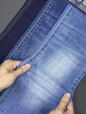China 9.6oz Stretch Denim Fabric 142cm - 145cm Cotton Polyester Spandex Denim OEM Available for sale