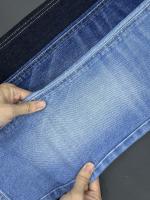 China High Stretch Cotton Blend Fabric 12.4oz 420GSM Blue Stretch Denim Fabric OEKO-TEX 100 for sale