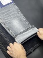 China 7.3oz Pure Cotton Denim Deep Black Lightweight Cotton Denim 57