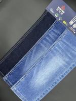 China Dark Blue Medium Weight Denim Fabric 11.3oz Garment Denim For Modern Jeans And Daily Apparel for sale