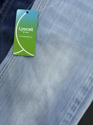 China 8.8oz Dark Blue 100% Lyocell Lightweight Denim for Summer Jeans & Casual Apparel for sale