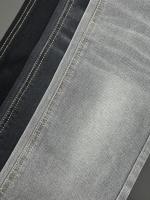 China 10.3oz Sulphur Black Cotton-Polyester Denim for Durable Jeans & Daily Apparel for sale