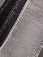 China 10.7oz Sulphur Black 100% Cotton Denim for Classic Jeans & Casual Apparel for sale