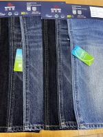 China Eco-friendly Dark Blue and Grey Tencel Lyocell Denim Fabric For Fashion Jeans for sale