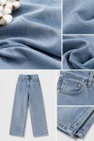 China 7.5oz 98.6% Cotton 1.4% Spandex Lightweight Stretch Denim Fabric with 2/1Z Twill Weave for sale