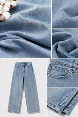 China 7.5oz 98.6% Cotton 1.4% Spandex Lightweight Stretch Denim Fabric with 2/1Z Twill Weave for sale
